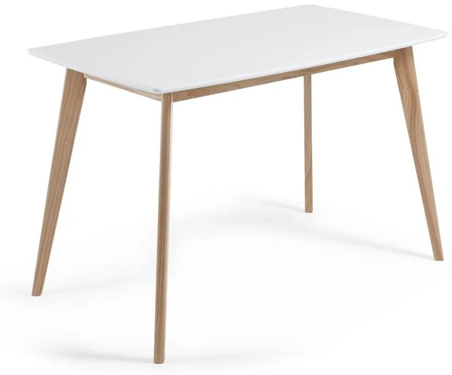 Jídelní stůl z jasanového dřeva La Forma Unit, 140 x 80 cm