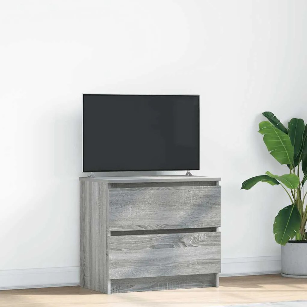 TV skříňka šedá sonoma 60x35x54 cm kompozitní dřevo