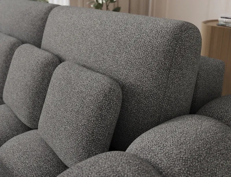 Moderní pohovka CAMILA, šedá (paolli 04)