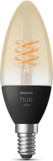 LED Stmívatelná žárovka Philips Hue WHITE FILAMENT E14/4,5W/230V 2100K