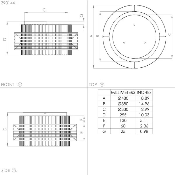 Eglo 390144 - Stropní svítidlo OLTAMAR 3xE27/40W/230V krémová