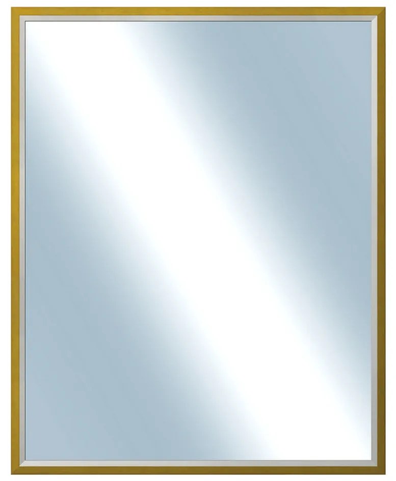 DANTIK - Zarámované zrcadlo - rozměr s rámem cca 40x50 cm z lišty Evoque žlutá (3171)