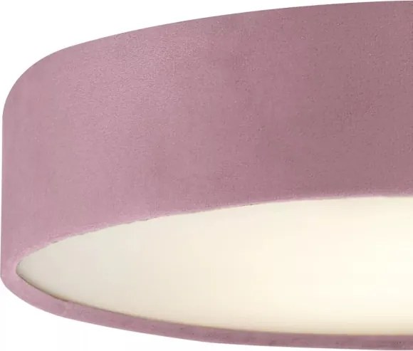 Searchlight 23298-2PI Stropní sametový lustr VELVET RŮŽOVÝ, průměr 38cm