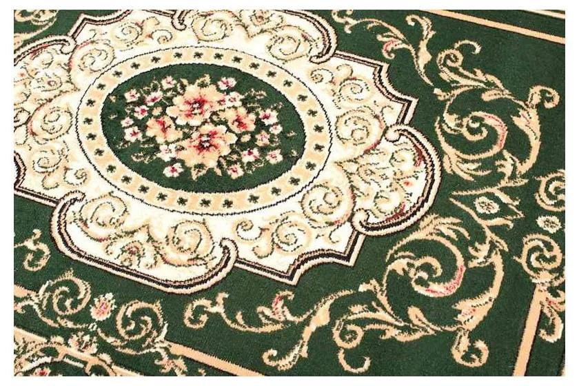 *Kusový koberec PP Izmail zelený 200x200cm