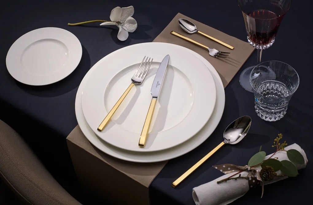 Villeroy&Boch Villeroy & Boch La Classica částečně zlacená příborová sada, 24 ks