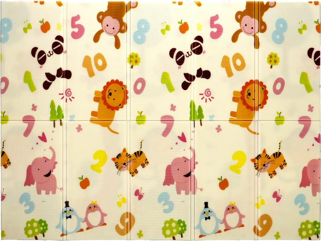 CH Dětská oboustranná podložka Animals 150x200