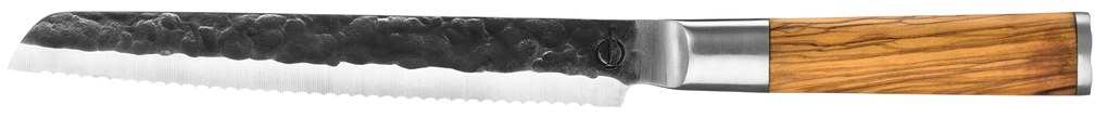 Ručně vyráběné nože z oceli Forged | Sun System Nůž na chleba Olive