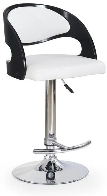 Barová židle Corie chrom / ocel / eko kůže | BIANO