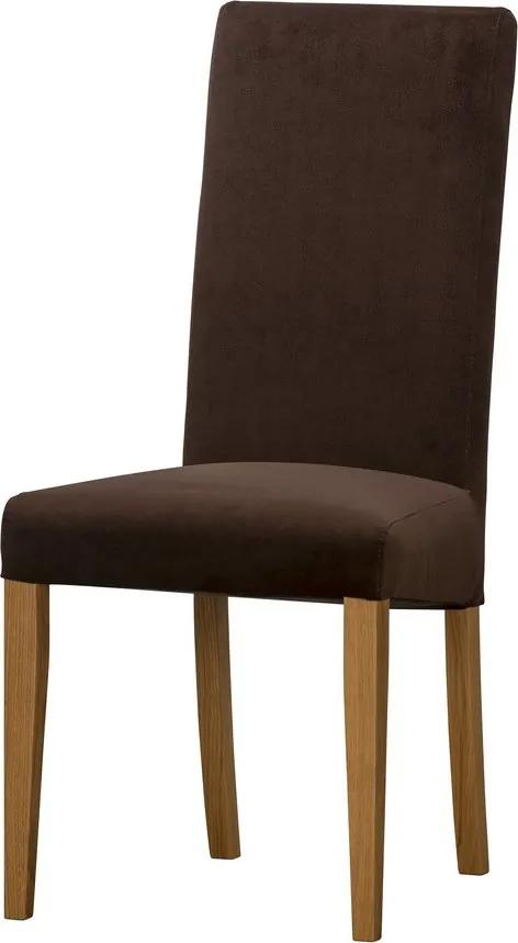 Casarredo - Komfort nábytek Dřevěná jídelní židle LUCERA, Carabu výběr barev, (2ks) | potah: carabu 60,barva: szy-dub-rustikal