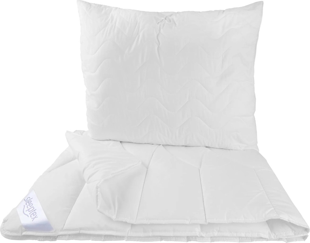 XXXLutz SOUPRAVA PŘIKRÝVKY A POLŠTÁŘE, 140/200 cm Sleeptex - Ložní soupravy - 006857007101