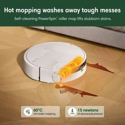 iRobot Roomba Plus 675 Combo + AutoWash dock bílá / robotický vysavač