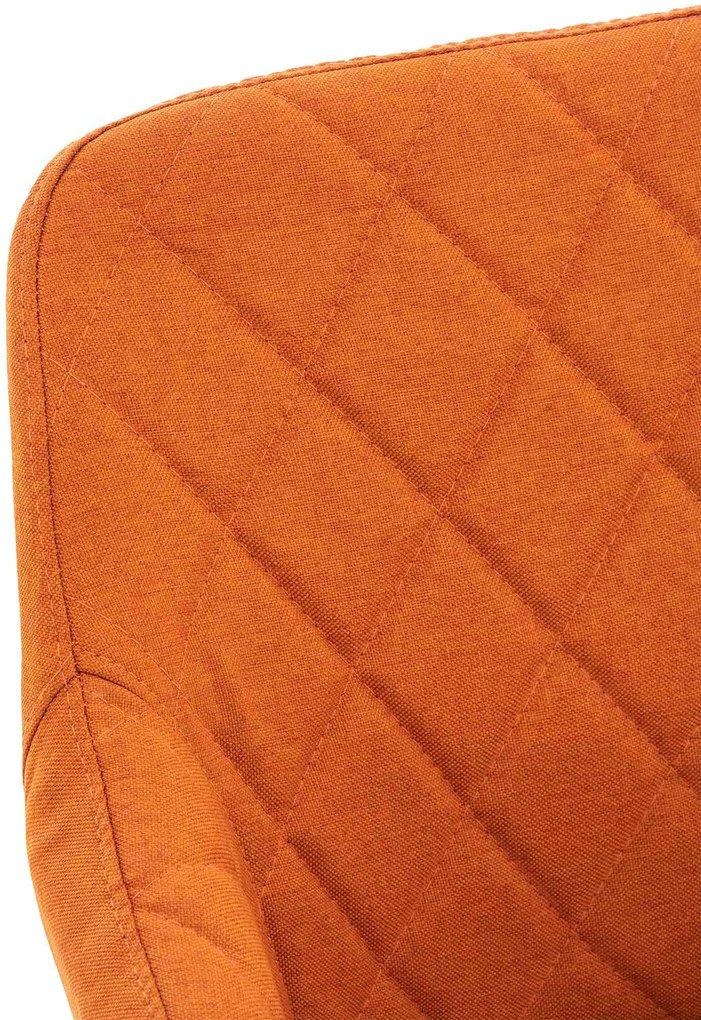 Sada 2 jídelních židlí Shila látka – oranžová
