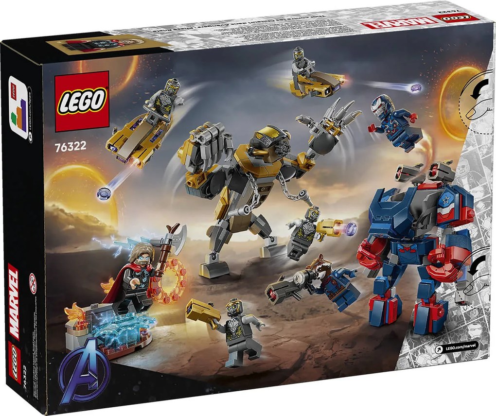 LEGO MARVEL Avengers: Endgame Thor vs. Chitauri 76322 STAVEBNICE 2276322