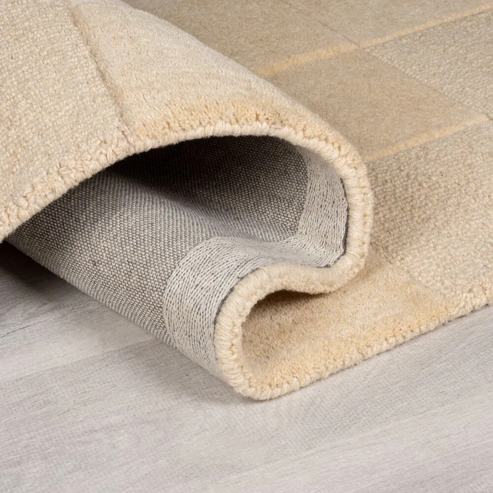 Flair Rugs, Kusový koberec Moderno Checkerboard Natural, 200x290, béžová, ložnice