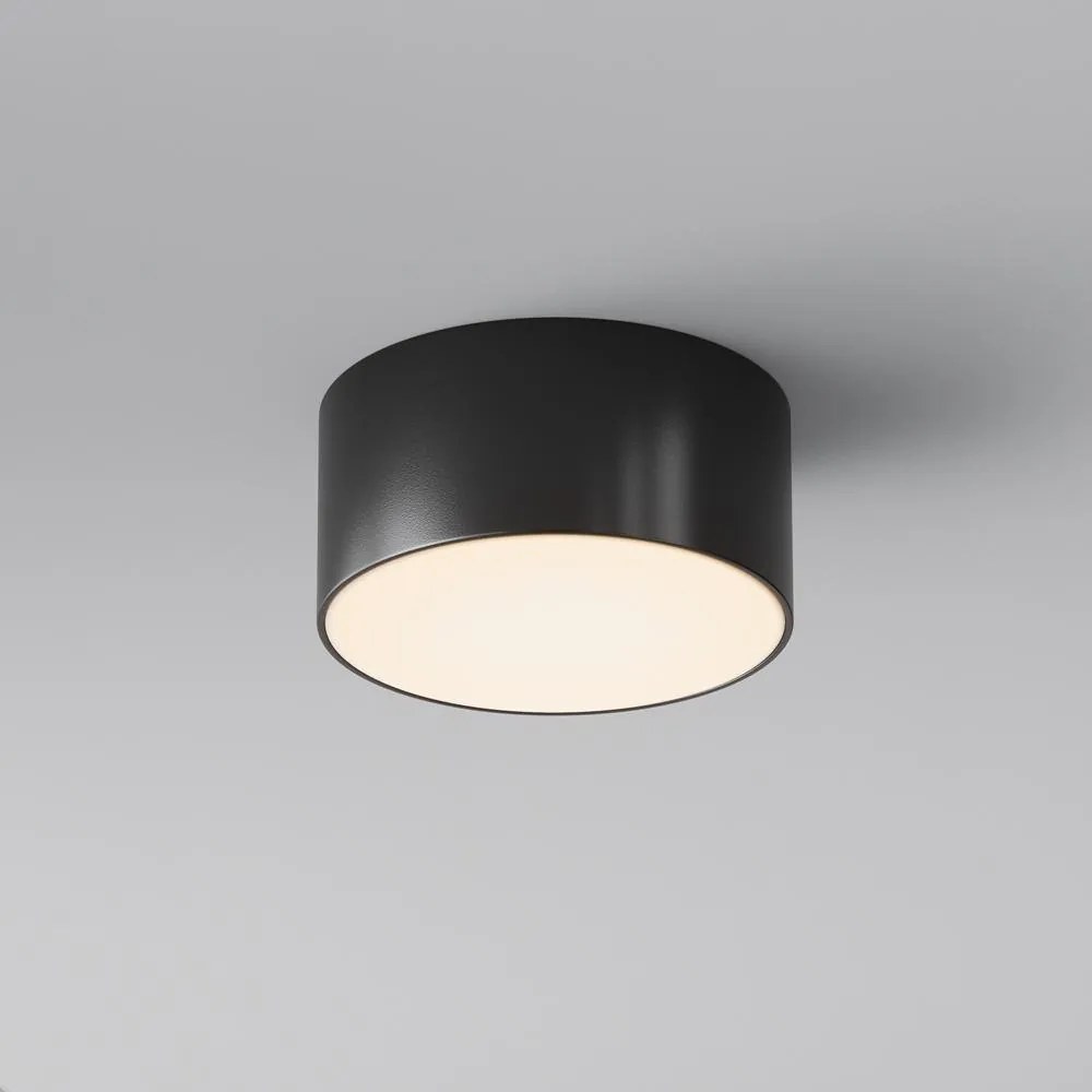 M O430CL-L15B3K Stropní svítidlo Zon IP65 3000K 15W černý hliník teplá bílá - MAYTONI