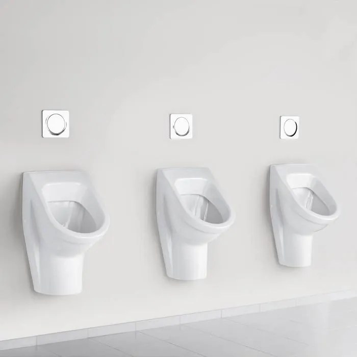 VILLEROY & BOCH Villeroy &amp; Boch ARCHITECTURA - Odsávací pisoár, 355x385 mm, přívod vody skrytý, bílá alpin 55740001