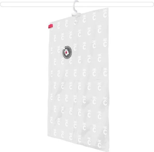 Vakuový závěsný vak na bundy a obleky Compactor krátký, 70 x 105 cm