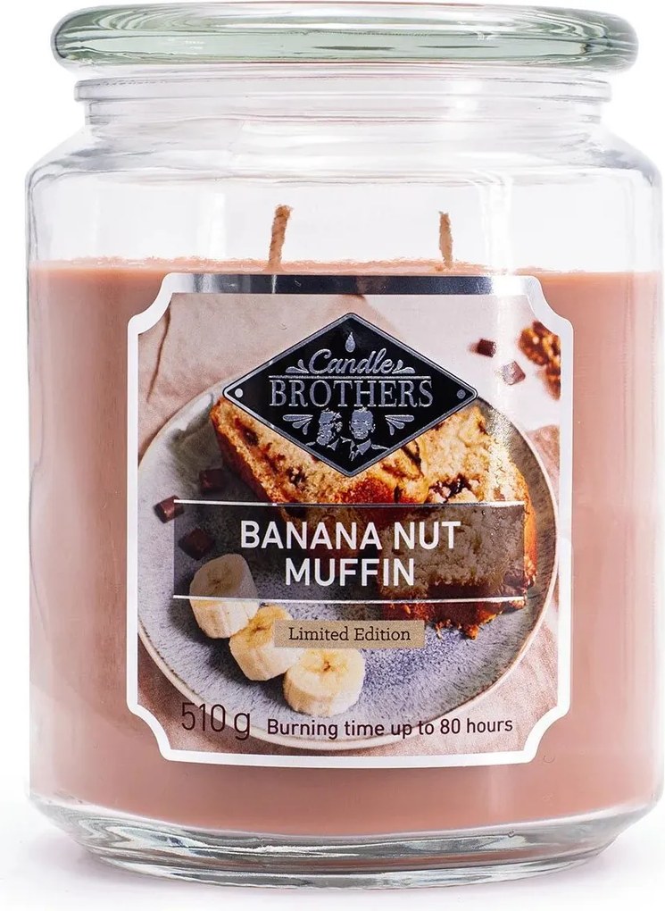 Velká svíčka Banana Nut Muffin Candle Brothers