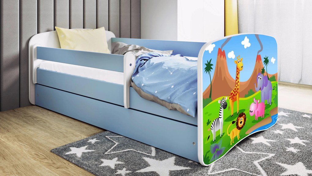 XXXLutz POSTEL PRO DĚTI A MLÁDEŽ 80/160 cm, modrá, bílá MID.YOU - Dětské pokoje sestavy - 002142000267