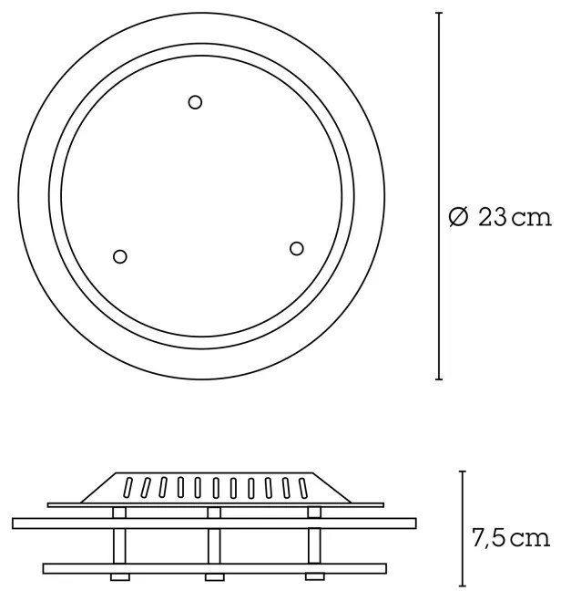 GLOBO INDI 48167 Stropní svítidlo