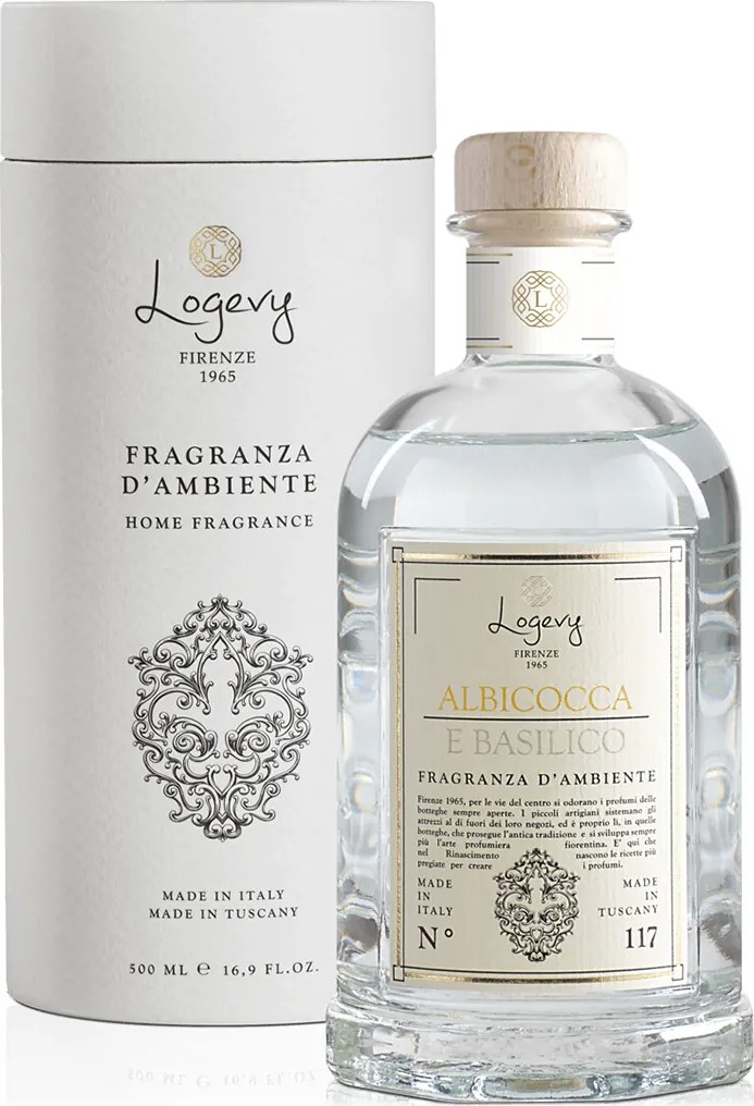 Logevy Firenze 1965 difuzér Albicocca e Basilico Objem: 1 l