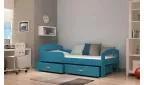 Dětská postel z masívu GŘEŠ color 160x80 cm