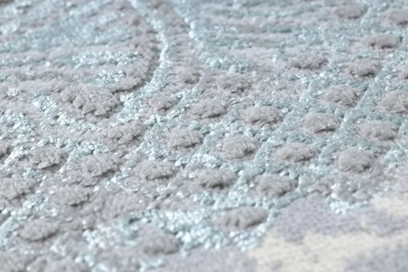 Dywany Łuszczów Kusový koberec Core W3824 Ornament Vintage cream/grey and blue - 140x190 cm