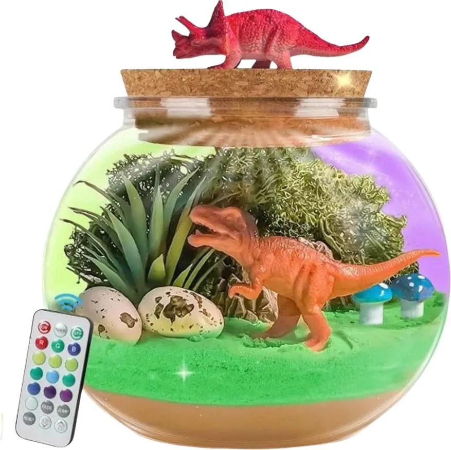 RKToys Magické terrárium dinosauři DIY s LED