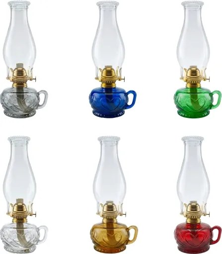 BRILAGI - Petrolejová lampa MERLIN čirá