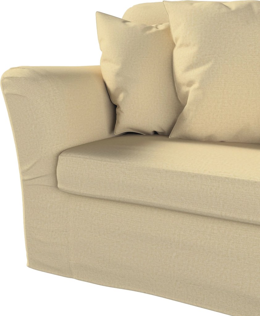Potah na pohovku IKEA Tomelilla rozkládací barva béžová látka lesklé, pletený vzor