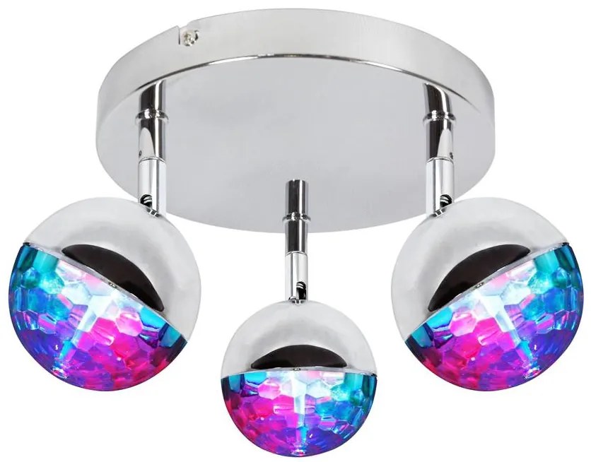 Stropní lampa RGB LED 3x3W Candellux