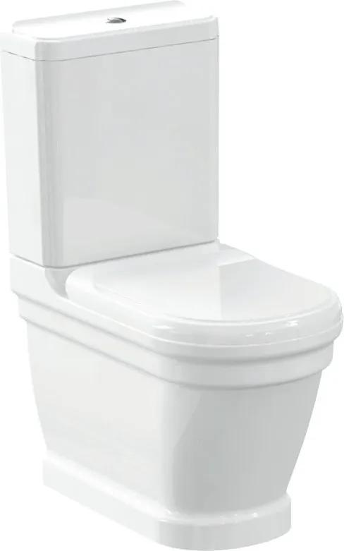 Kombi WC Antik,spodní/zadní odpad (WCset08-Antik) SAPHO