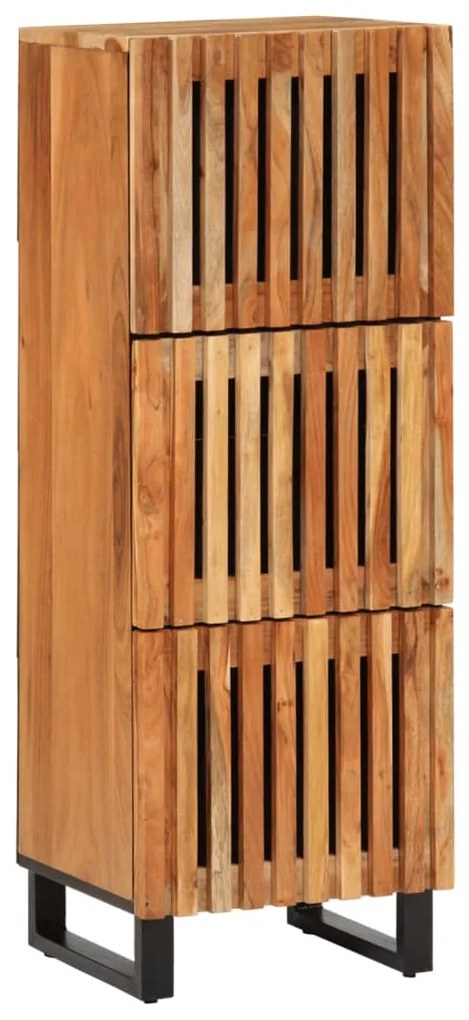 Skříň highboard 40 x 34 x 110 cm masivní akáciové dřevo