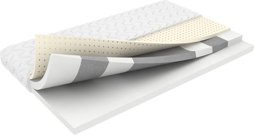 Pěnová matrace LUX COMFORT LYON 200x80x15 cm - pěna/latex