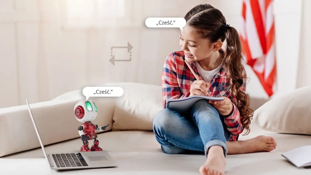 Interaktivní hračka Robot REBEL VOICE RED ZAB0117R