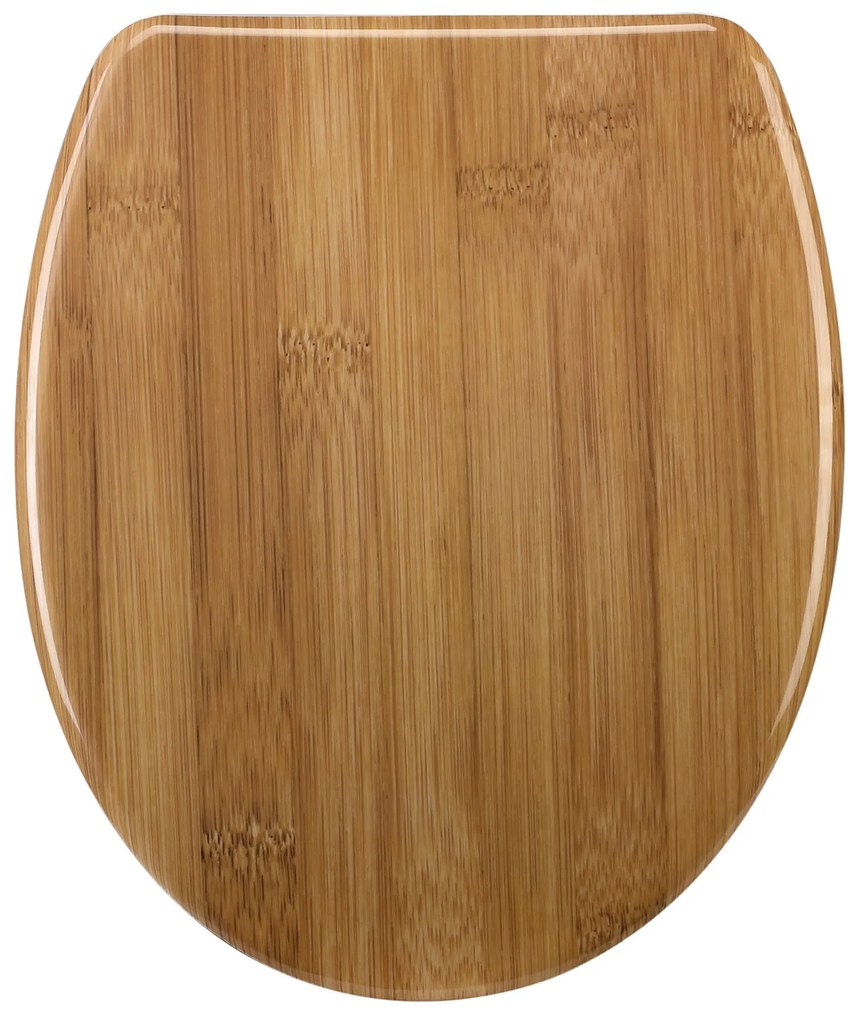 WC sedátko s automatickým spouštěním dekor bambus 108926