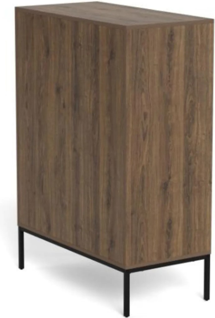 Komoda Palmdale 80 cm dub kouřový