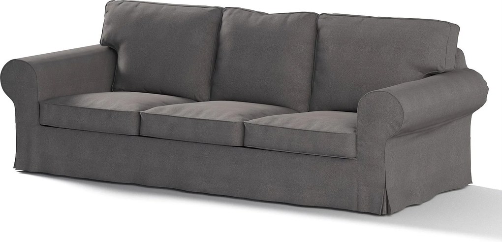 Potah na pohovku IKEA Ektorp 3-místná rozkládací, NOVÝ MODEL 2013 barva šedá látka pletený vzor