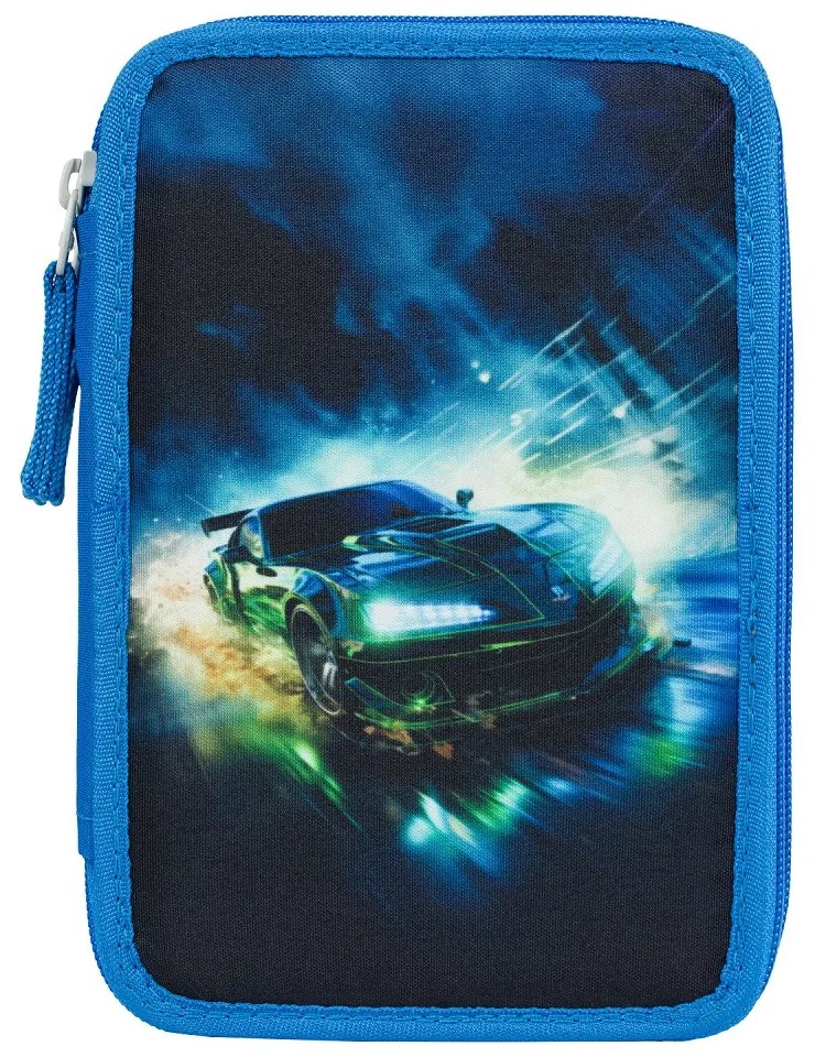 BAAGL - třípatrový školní penál Závodní auto