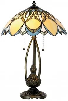 Stolní lampa Tiffany Abbeville