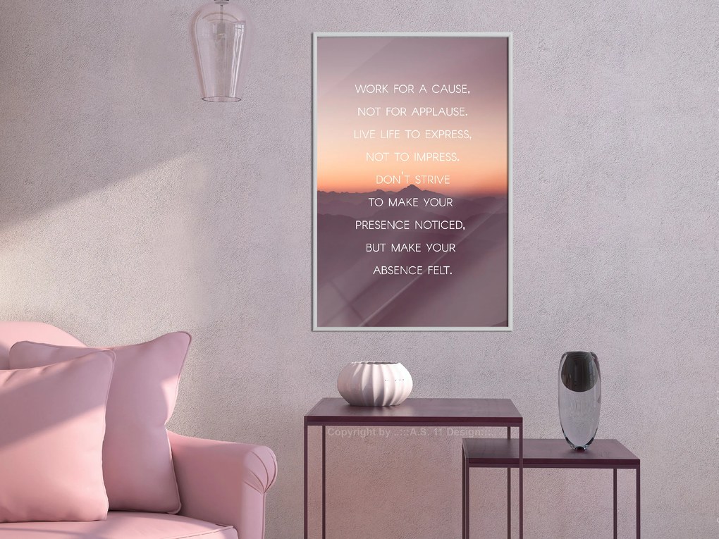 Artgeist Good Advice Velikosti (šířkaxvýška): 40x60, Finální vzhled: Černý rám