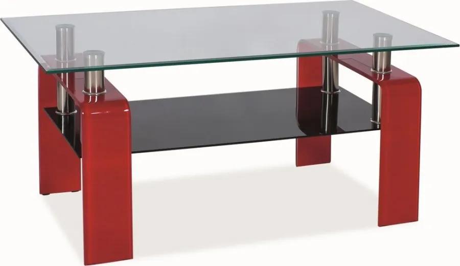 Casarredo Konferenční stolek STELLA - červený