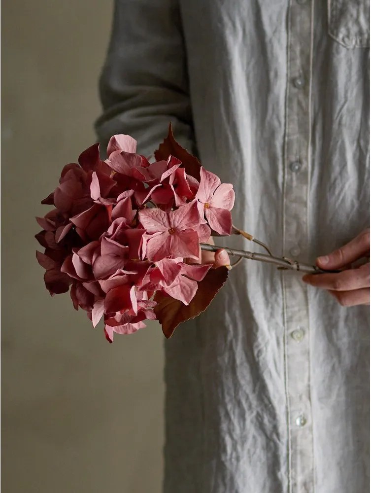 Umělá květina (výška 65 cm) Hydrangea – Bloomingville