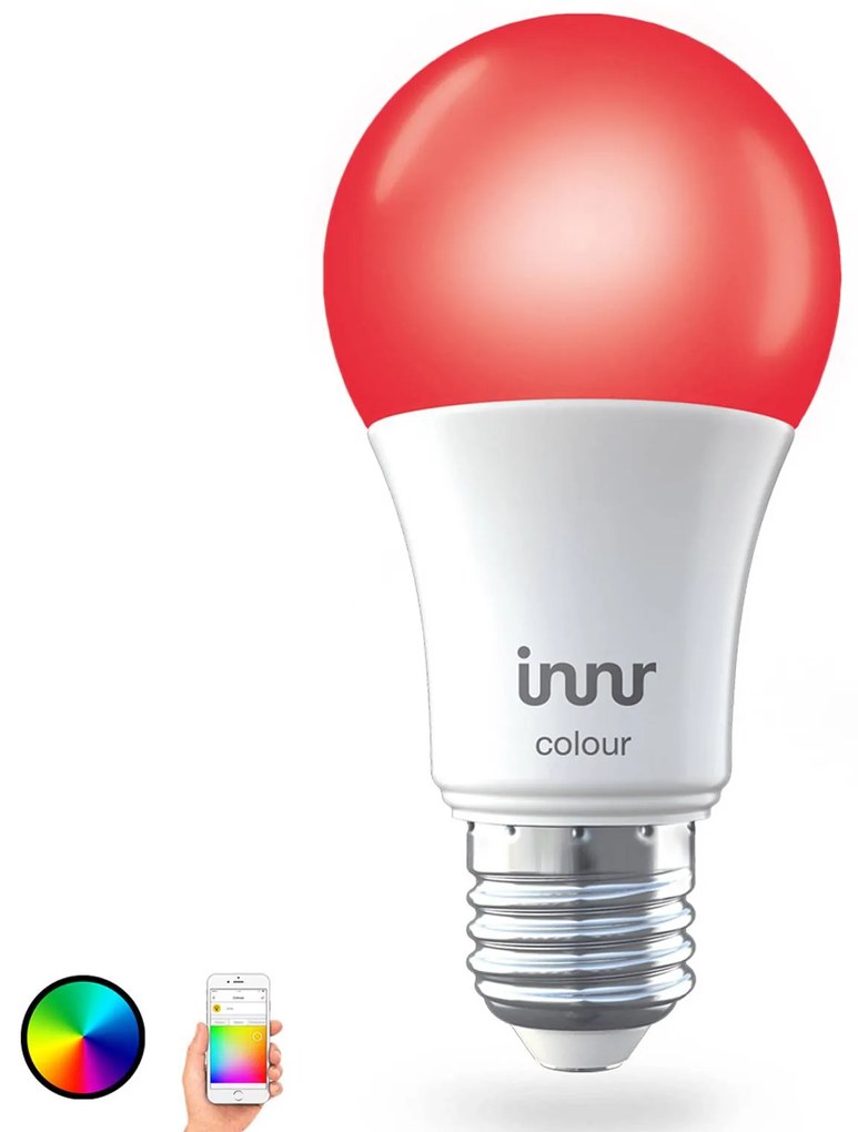 E27 9,5 W LED žárovka Innr Smart Bulb Colour