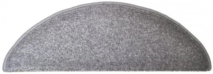 Vopi Nášlapy na schody Eton šedý půlkruh, samolepící - 28x65 půlkruh (rozměr včetně ohybu)