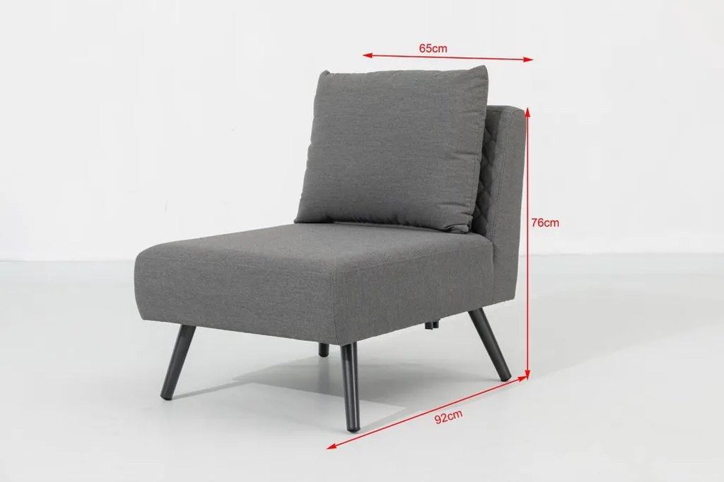 Doppler MELIA LIKA-TEX® zahradní sedací souprava šedá