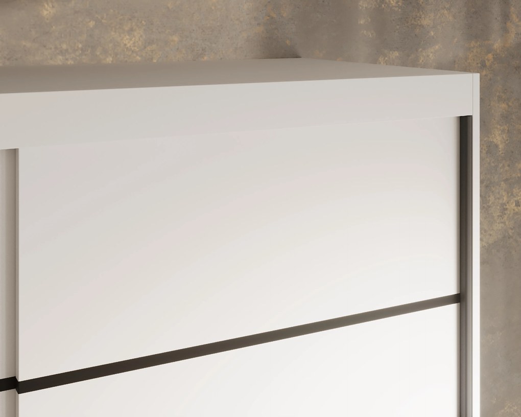 ADRK Furniture Posuvná skříň Cardi 150 SW-CAR-150-WW
