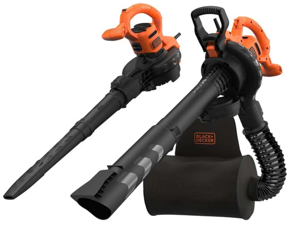 BLACK+DECKER - Elektrický zahradní vysavač 3v1, 2900 W BEBLV290-QS