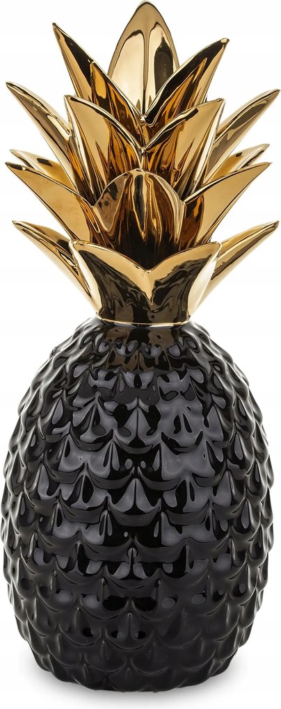 Ananas Keramická Figurka Zlatý Dárek Glamour