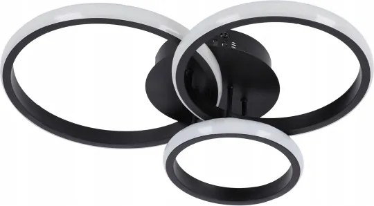 LED Stmívatelné stropní svítidlo LED/70W/230V 3000-6500K černá + DO
